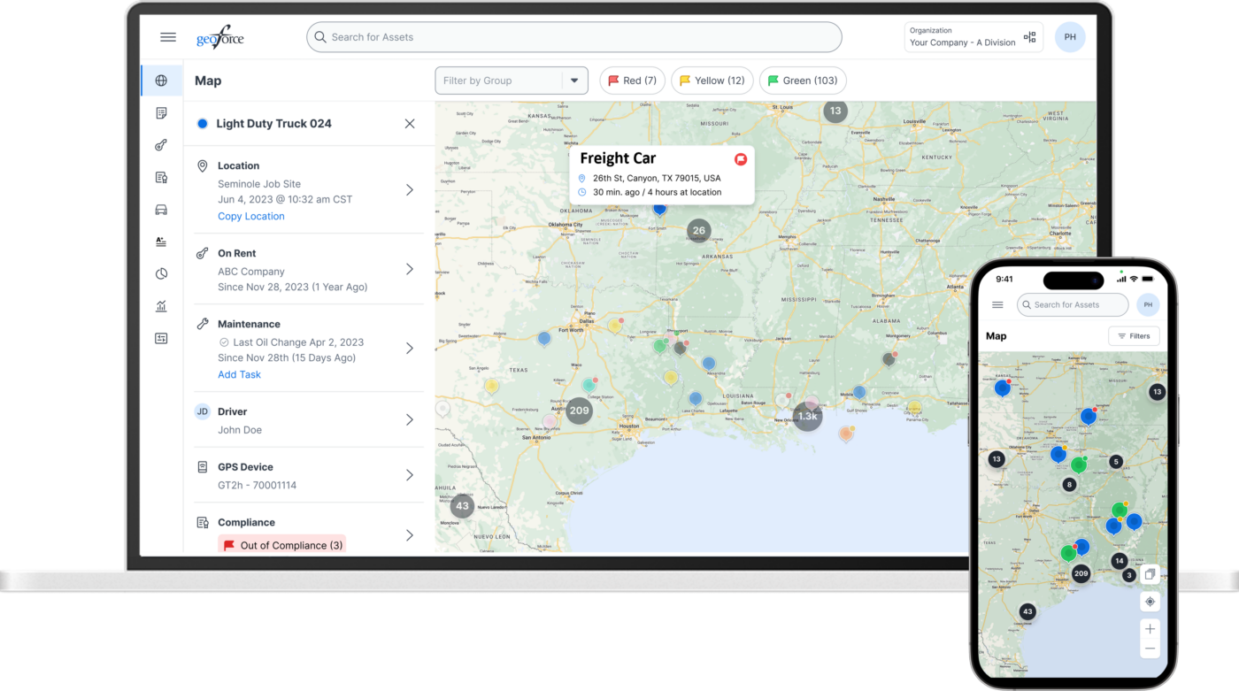 Freight Asset Intelligence - Geoforce